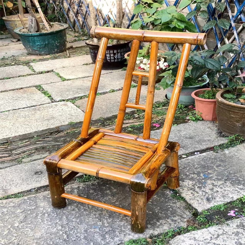 Bamboo Chair - Etsy