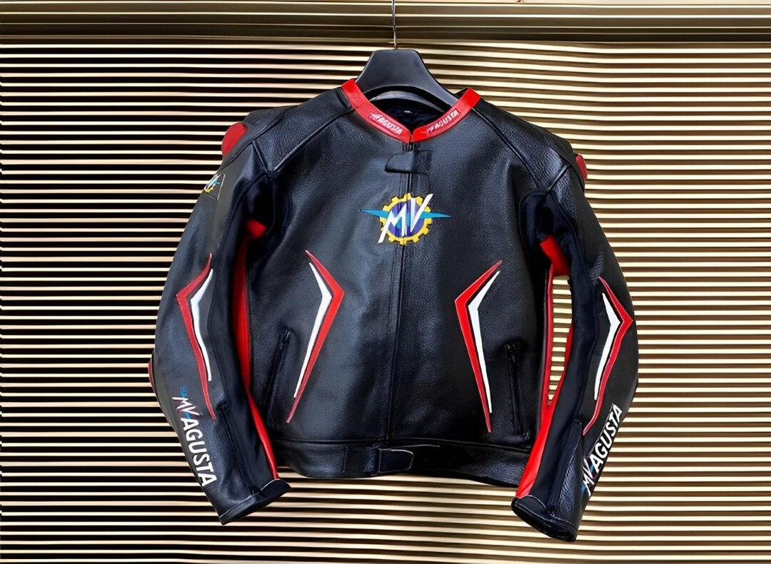 MV Agusta Motorcycle Racing Leather Jacket – Biker Gear - Etsy