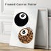 Lucky Me Leopard Print 8 Balls Poster, Leopard Wall Art, Apartment ...