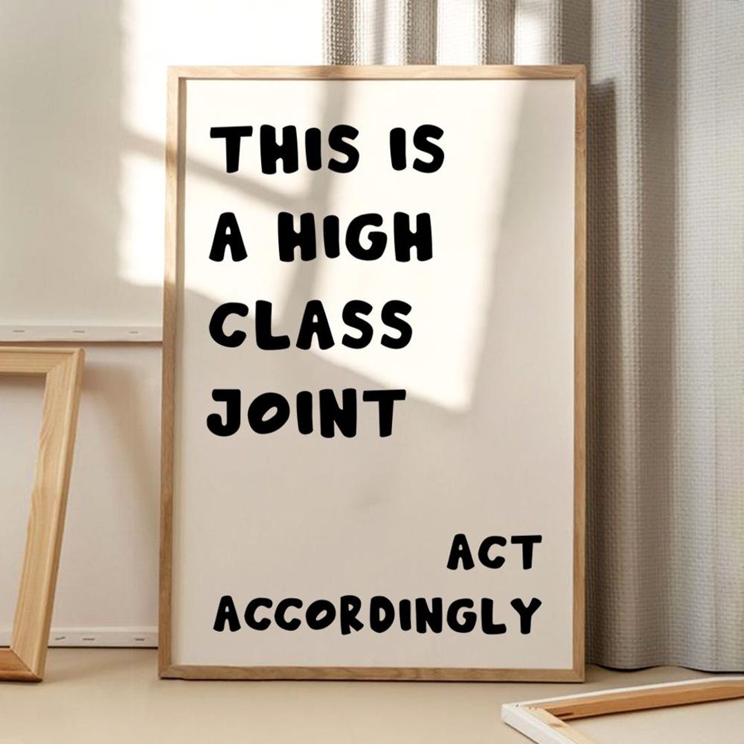 This is a High Class Joint Art Canvas Poster, Trendy Wall Art ...