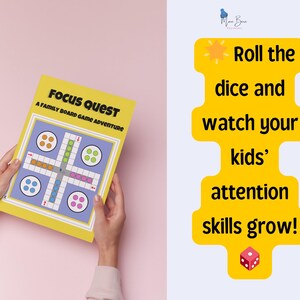Focus Quest Family Board Game: Fun Problem Solving (digital Download ...