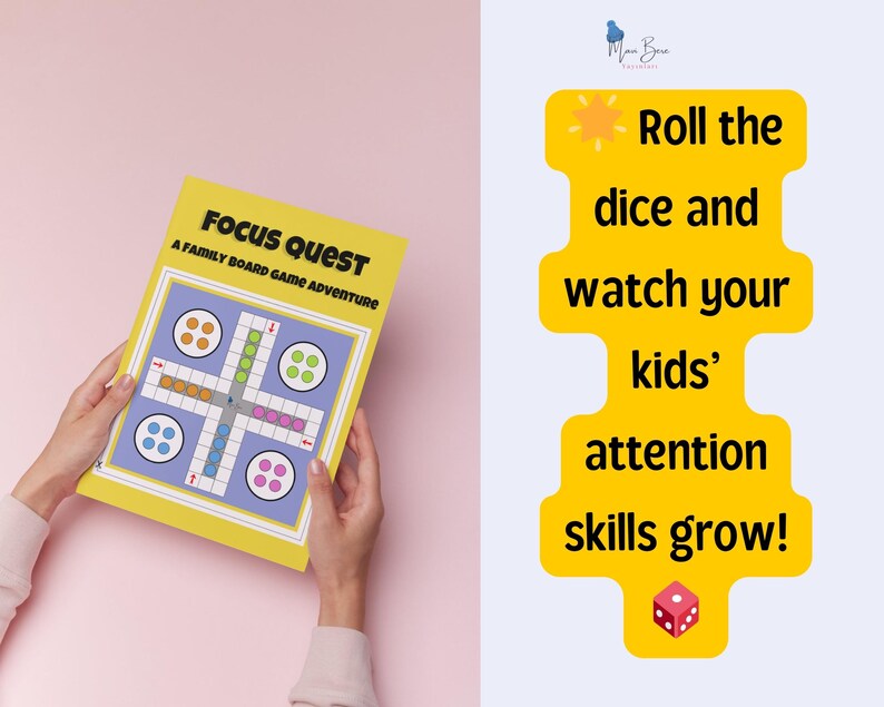 Focus Quest Family Board Game: Fun Problem Solving (digital Download ...