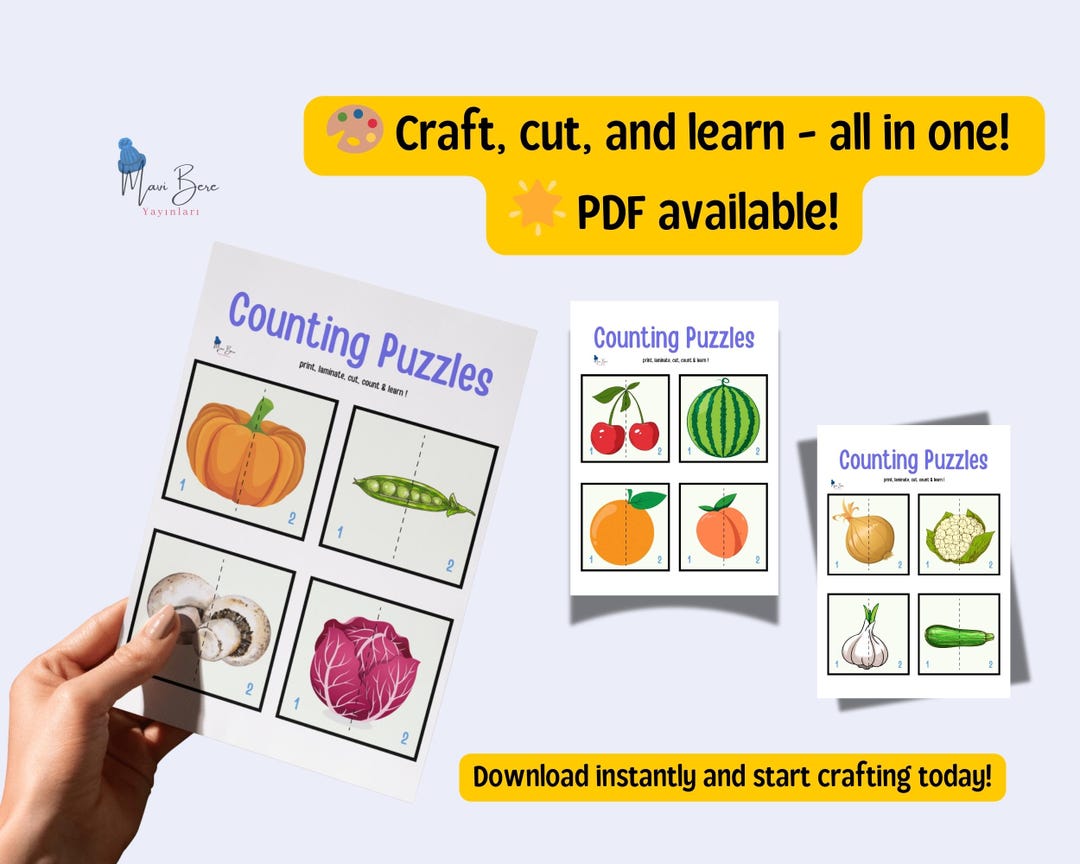 Kids Cutting Practice, Fruit and Vegetable, Cutting and Matching ...