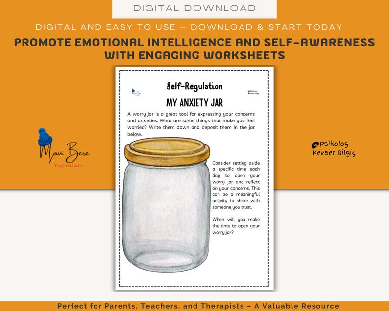 Self-regulation Worksheets for Kids, Social Emotional Learning ...