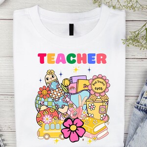 Teacher Png, Back to School Png Design, Teacher Appreciation, First Day ...