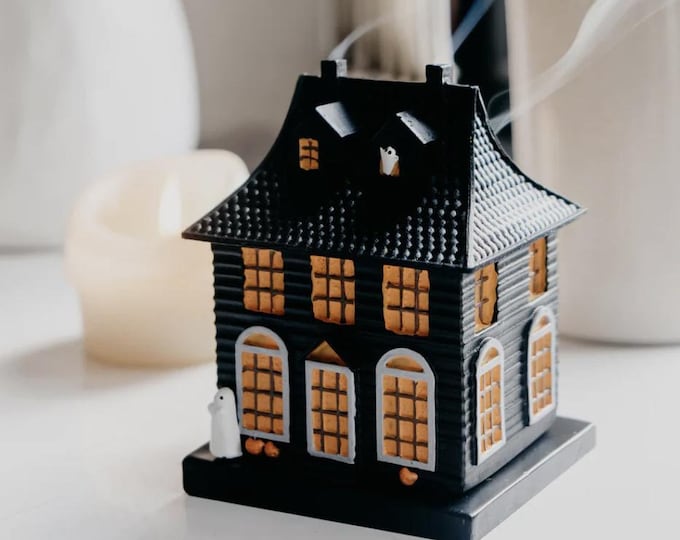 Ceramic Incense House.ceramic Handmade Incense Holders Incense Cone ...