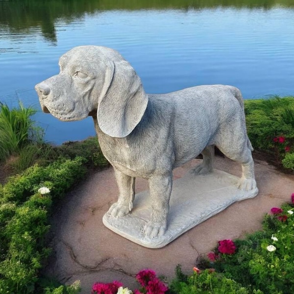 Beagle Statue - Etsy