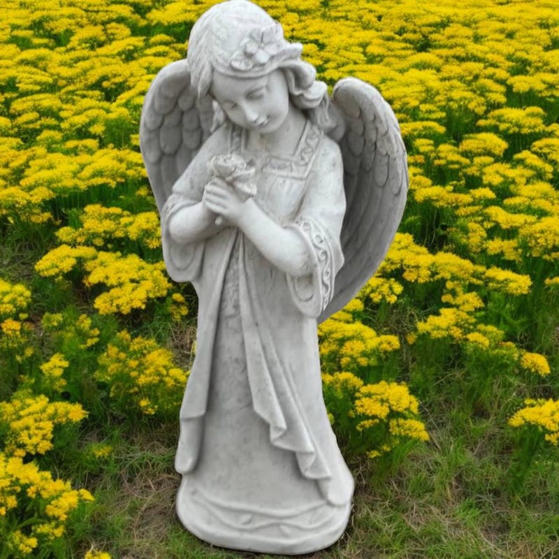 Garden Angels Statues - Etsy