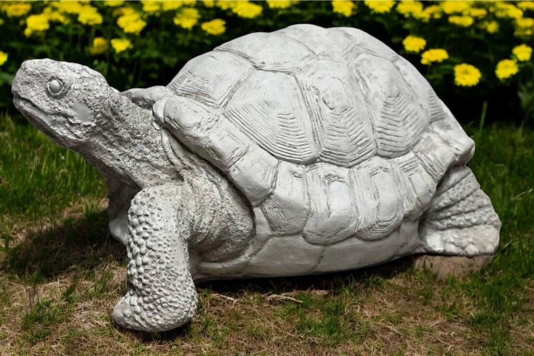 Stone Turtle Figurine Decorative Turtle Animal Home Decor Realistic ...