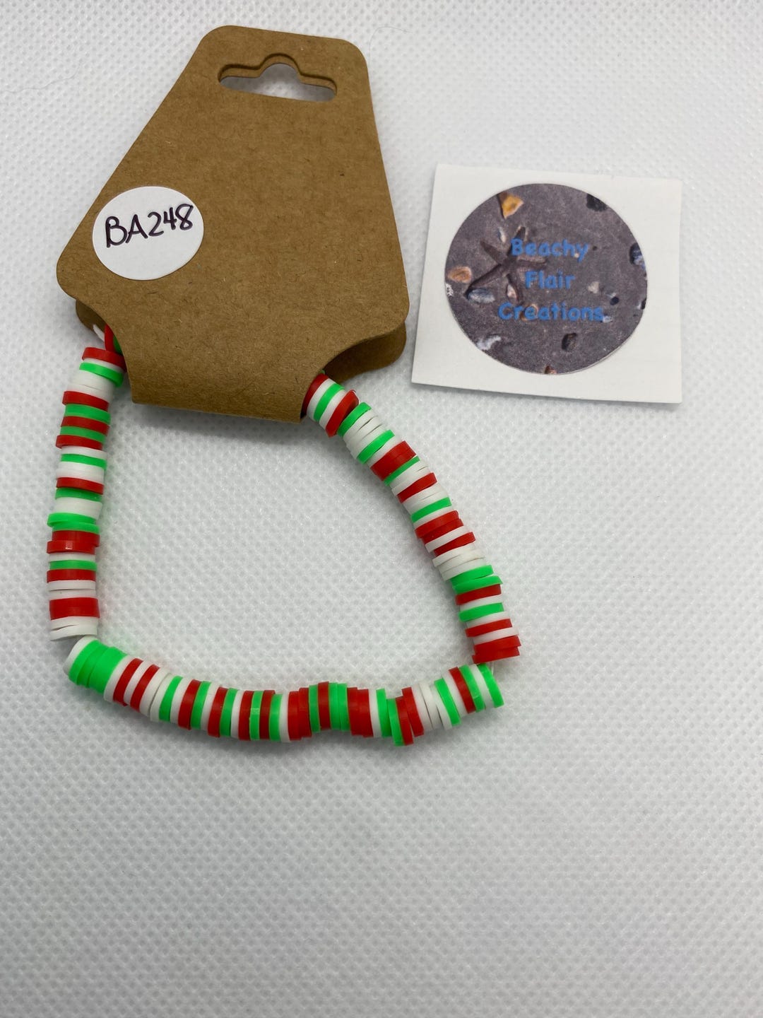 Christmas Theme Beaded Bracelets and Anklets - Etsy