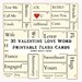 Flash Cards | Valentine | Printable | Sweetheart | Love | Valentines ...