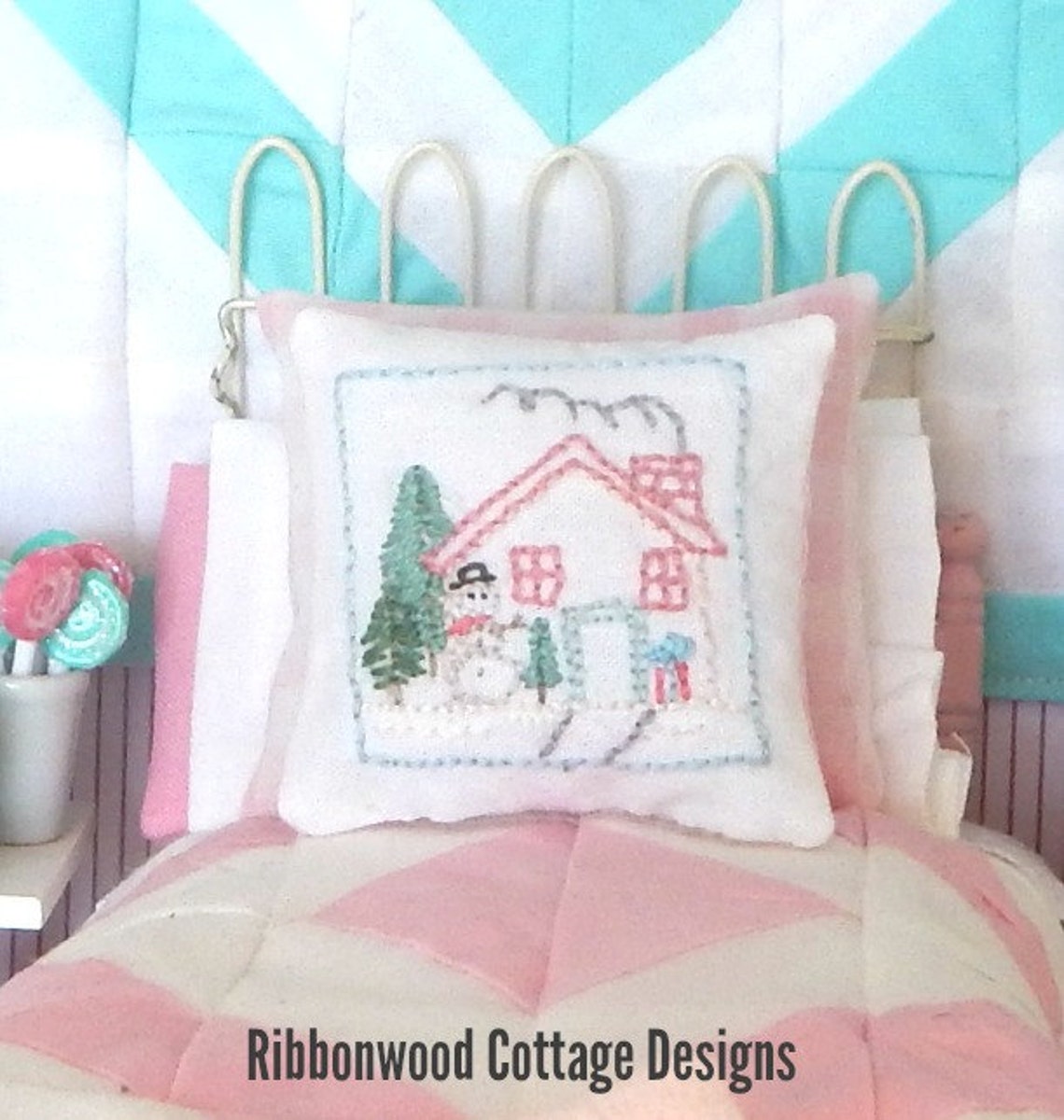 Miniature Dollhouse Quilt Sewing Pattern Sheet Pillowcases - Etsy