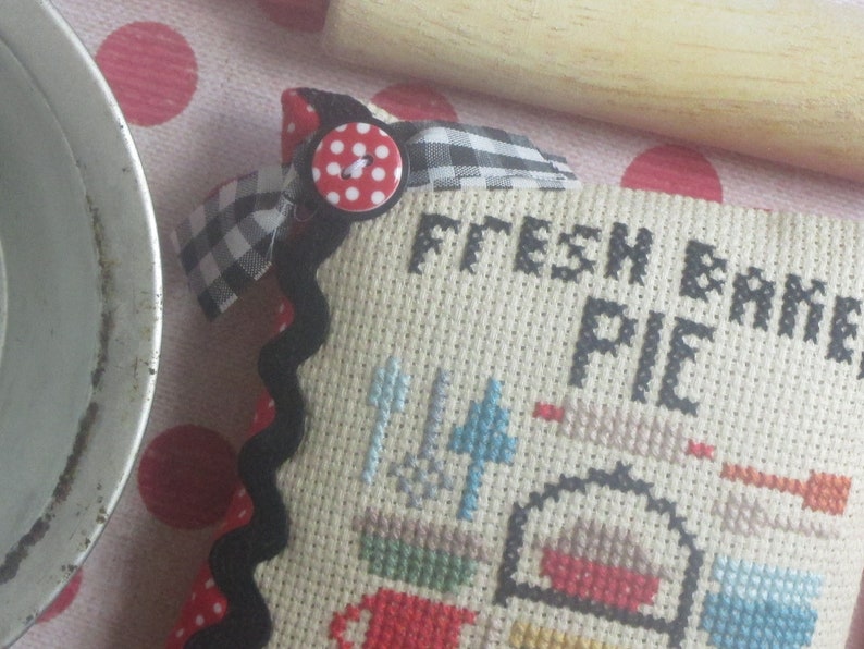 Cross Stitch Pattern Fresh Baked Pie Cross Stitch PDF Pattern | Etsy
