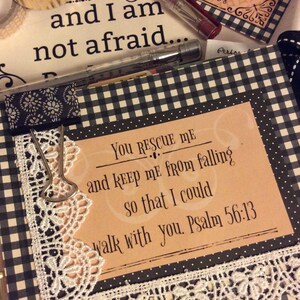 Scripture Art Printable BIBLE JOURNALING - I Trust God and I Am Not ...