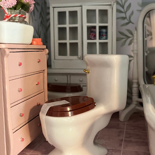 Miniature Toilet - Etsy