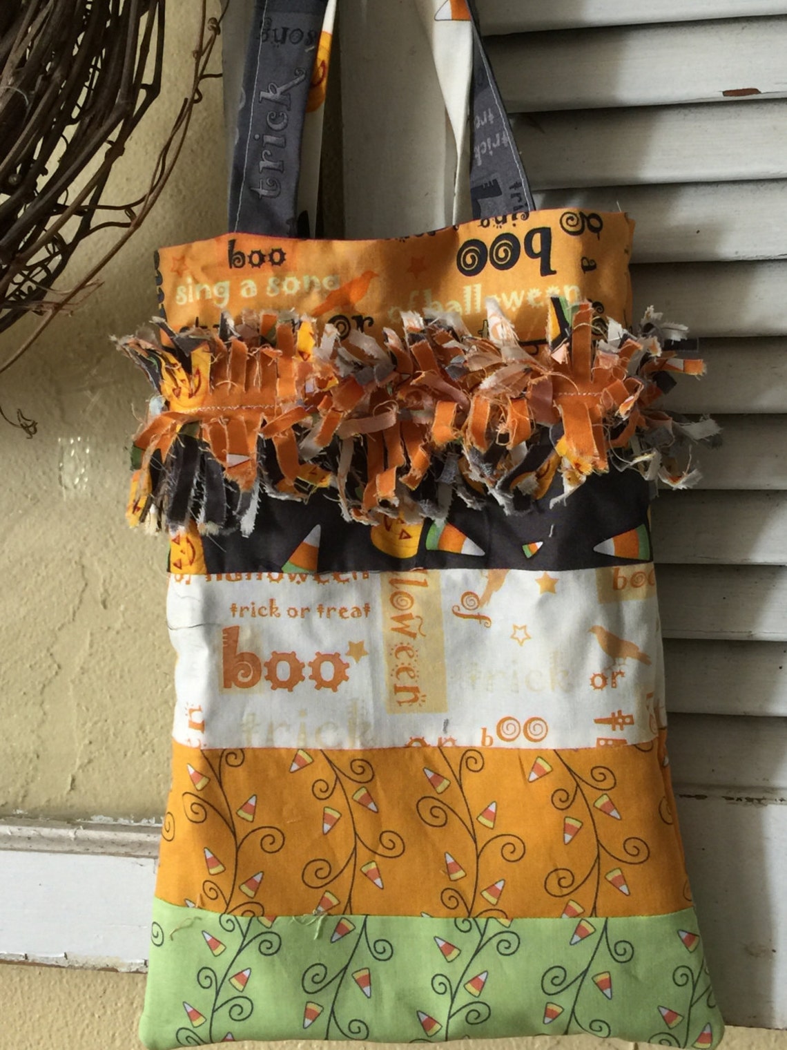 Sewing Pattern Halloween Tote Bag Satchel Treat Bag PDF Pattern - Etsy