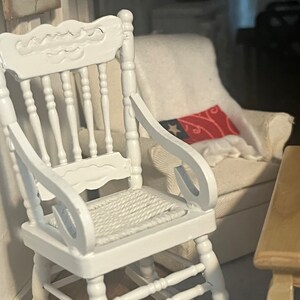 Dollhouse Rocking Chair 1:12 Scale Free Shipping - Etsy