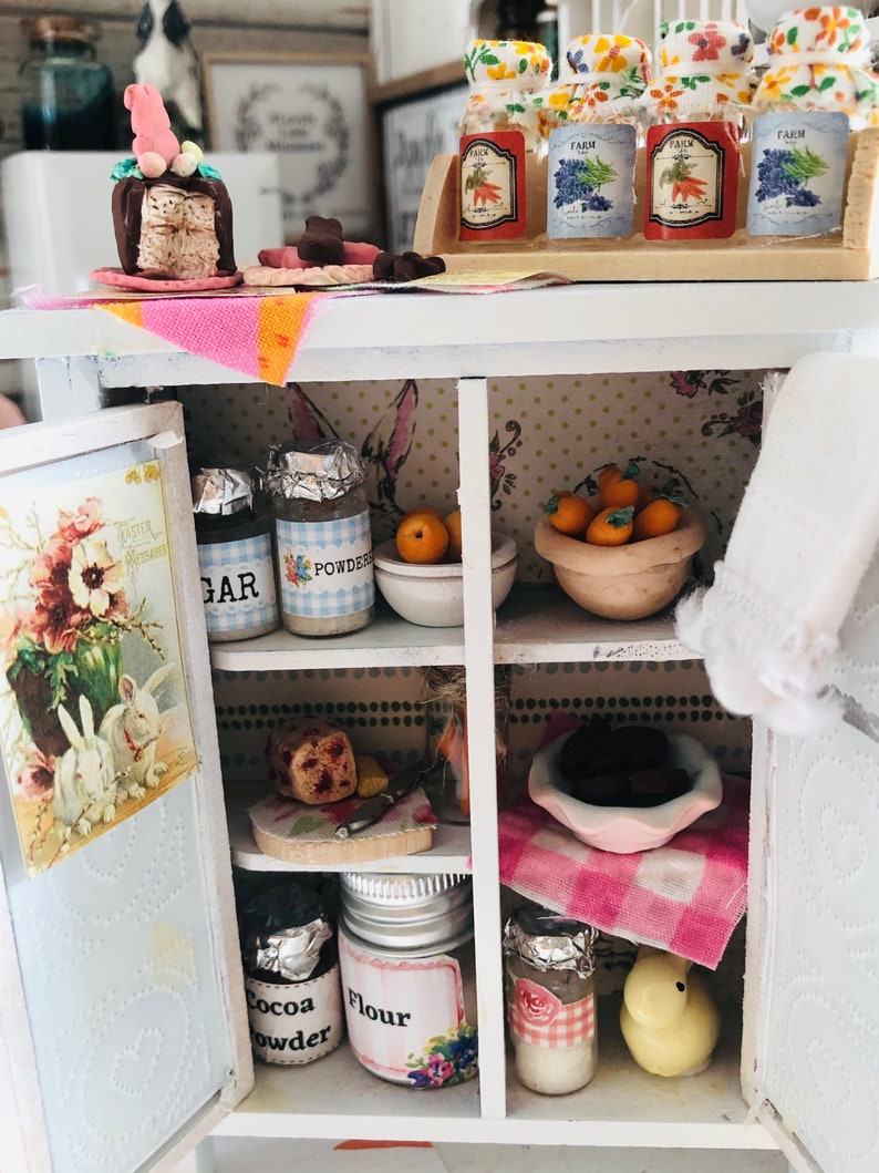 Miniature Spring Labels Clipart and Vintage Art Download | Etsy