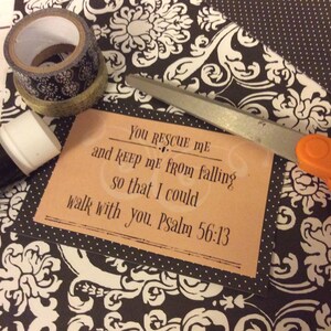 Scripture Art Printable BIBLE JOURNALING - I Trust God and I Am Not ...