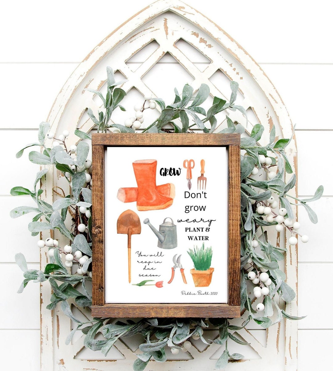 Do Not Grow Weary Scripture Clipart/faith Art/digital Download - Etsy