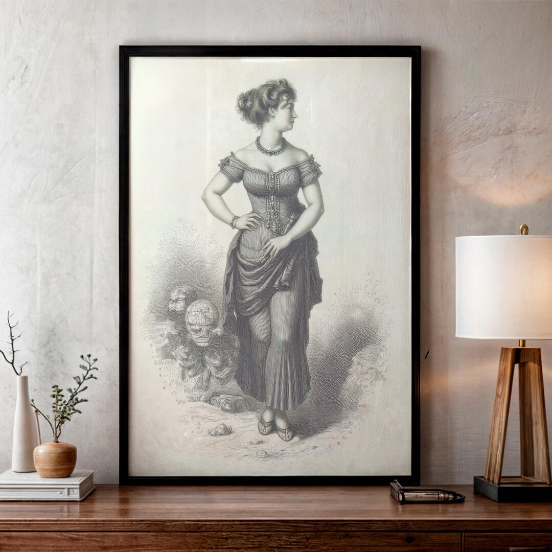 Woman Print, Vintage Art, Retro Art, Woman Poster, Poster, Belle Epoque ...