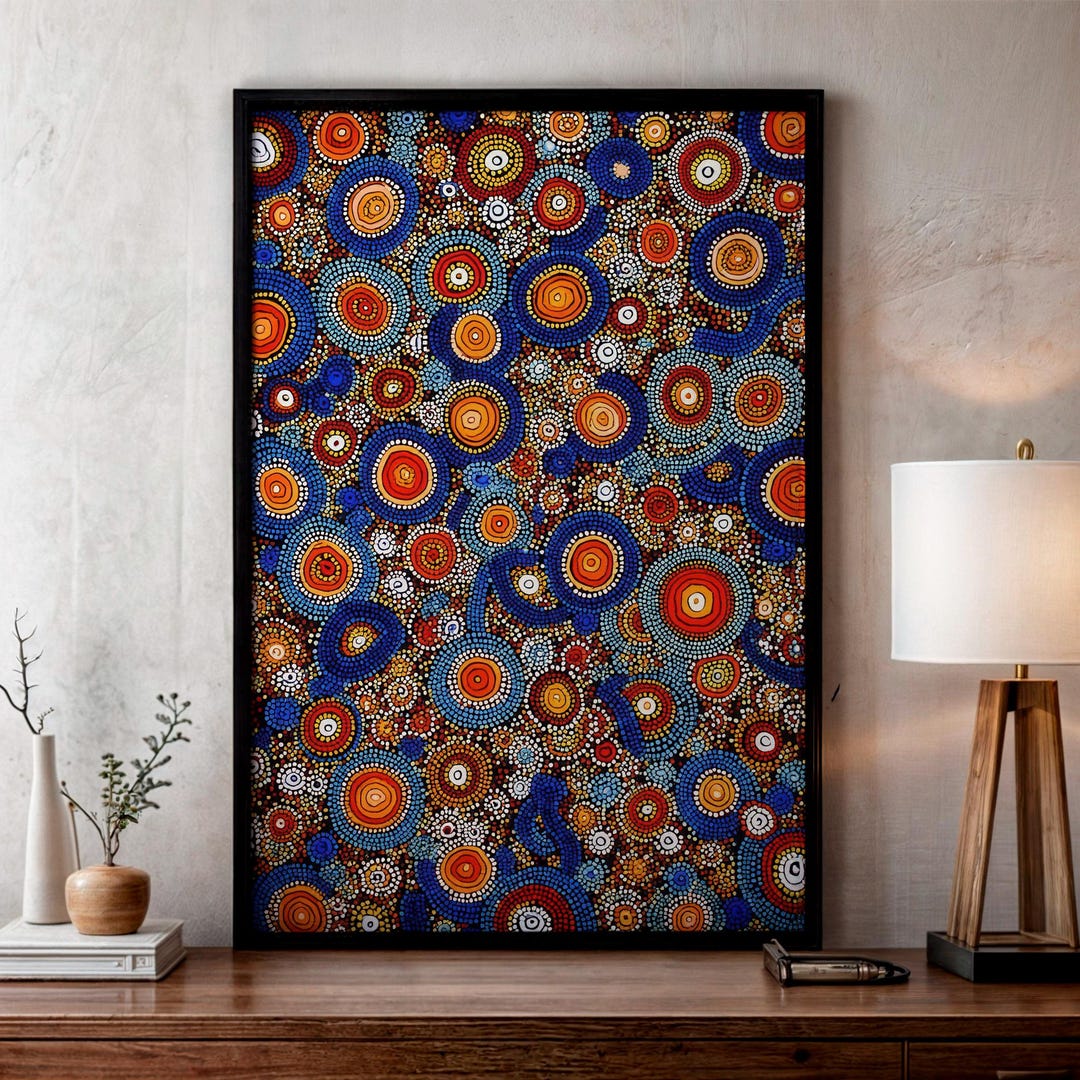 Aboriginal Art, Aboriginal Poster, Aboriginal Illustration, Aboriginal ...