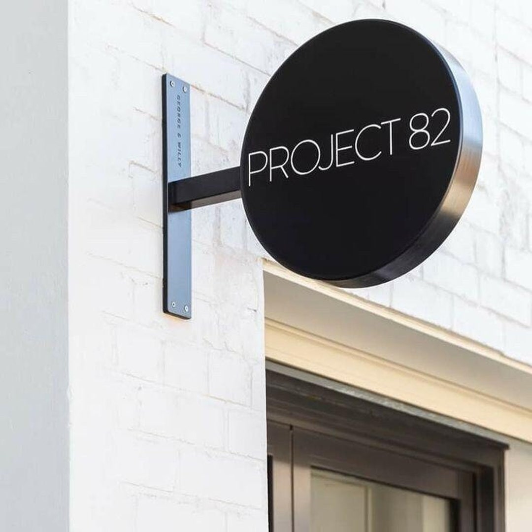 Custom Blade Sign, 3d Custom Sign, Metal Blade Sign, Outdoor Blade Sign ...