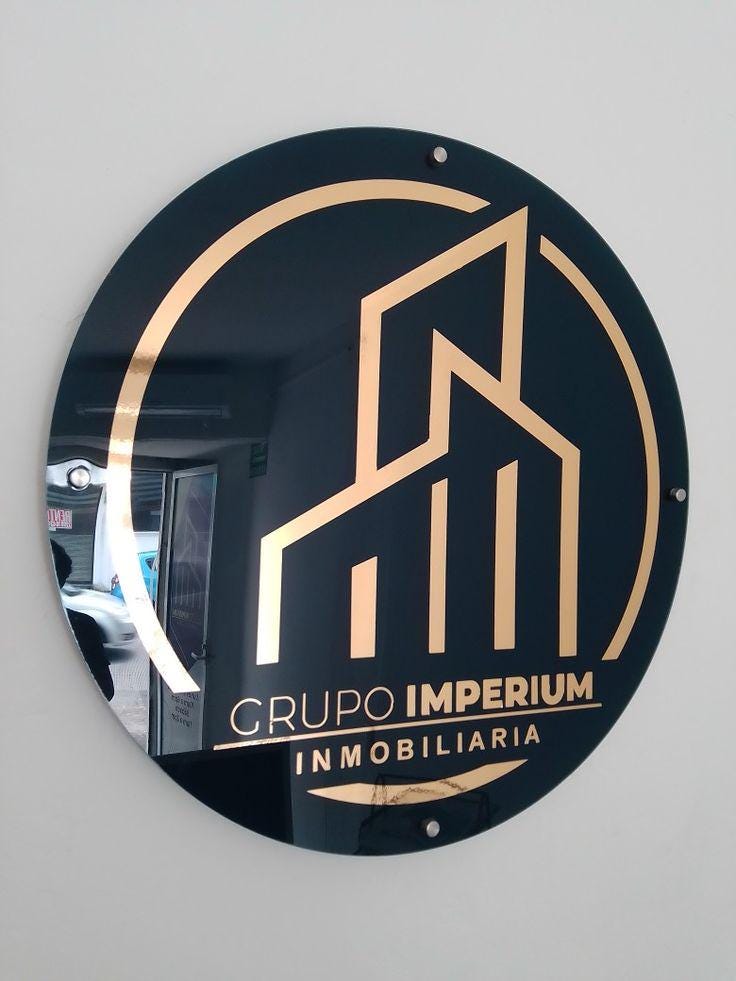 Acrylic Round Sign, Neon Acrylic Sign, Light up Sign, Backlit Business ...