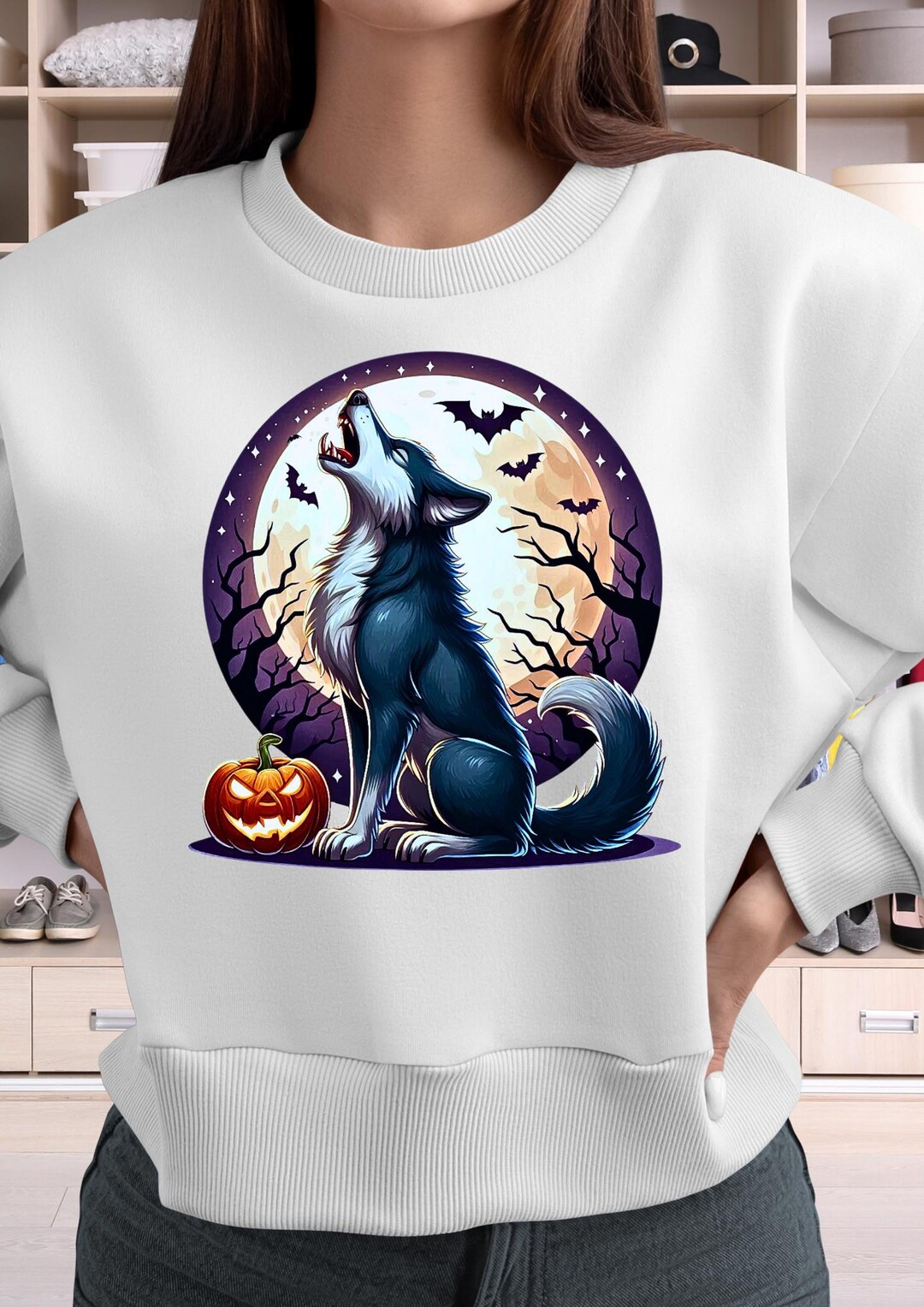 Spooky Stickers, Png, Wolf Png, Halloween, Halloween Png, Template Png ...