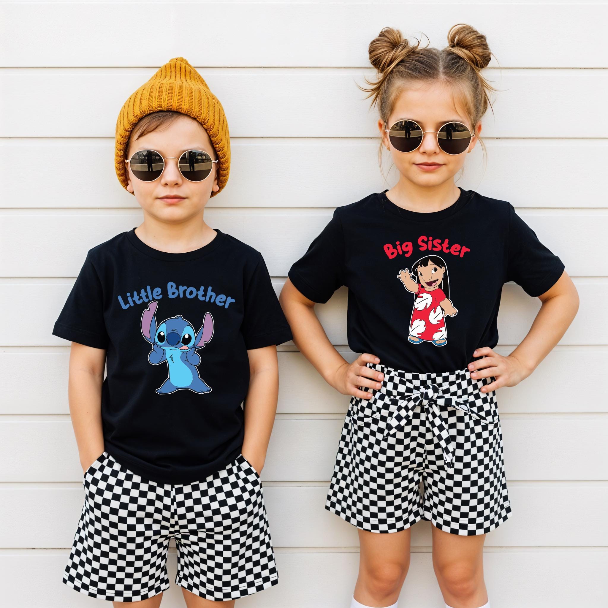 Stitch and Lilo Family Shirt, Disney Brothers Sisters Tee, Stitch Bro ...