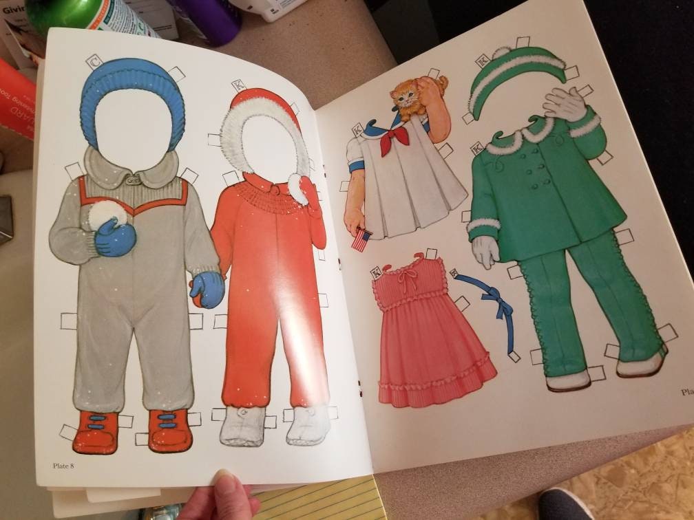 Paper Dolls Best Friends Full Color 1985 Queen Holden - Etsy