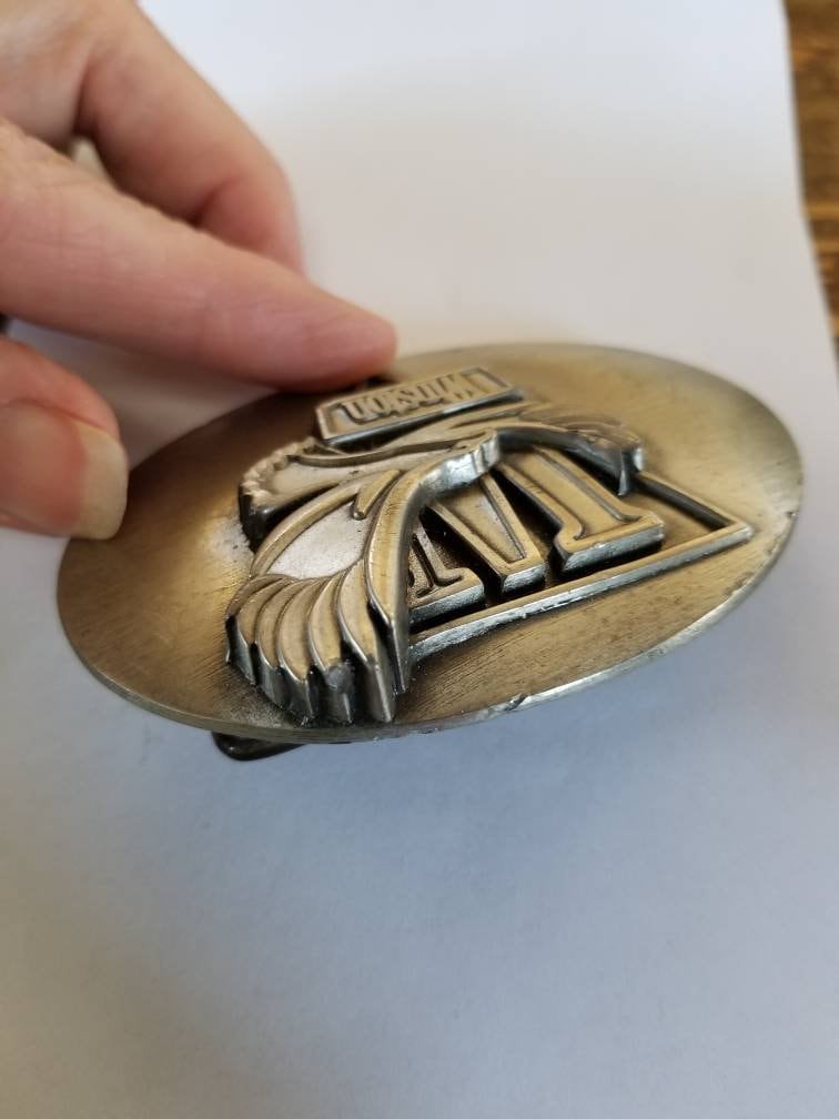 Winston belt buckle vintage advertising | Etsy