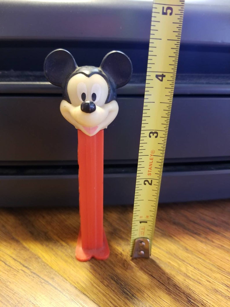 Mickey Mouse Footed Pez Disney | Etsy