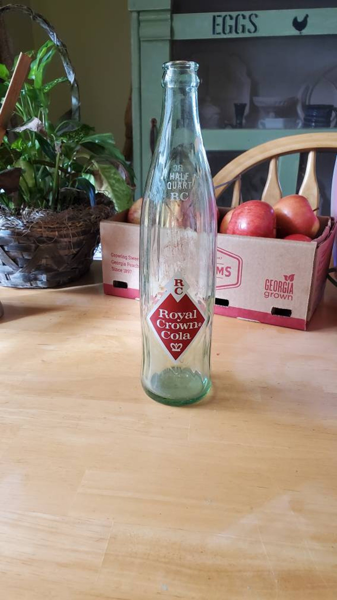 RC Royal Crown Cola Bottle Half Quart 16 FL Oz. 1 Pint - Etsy