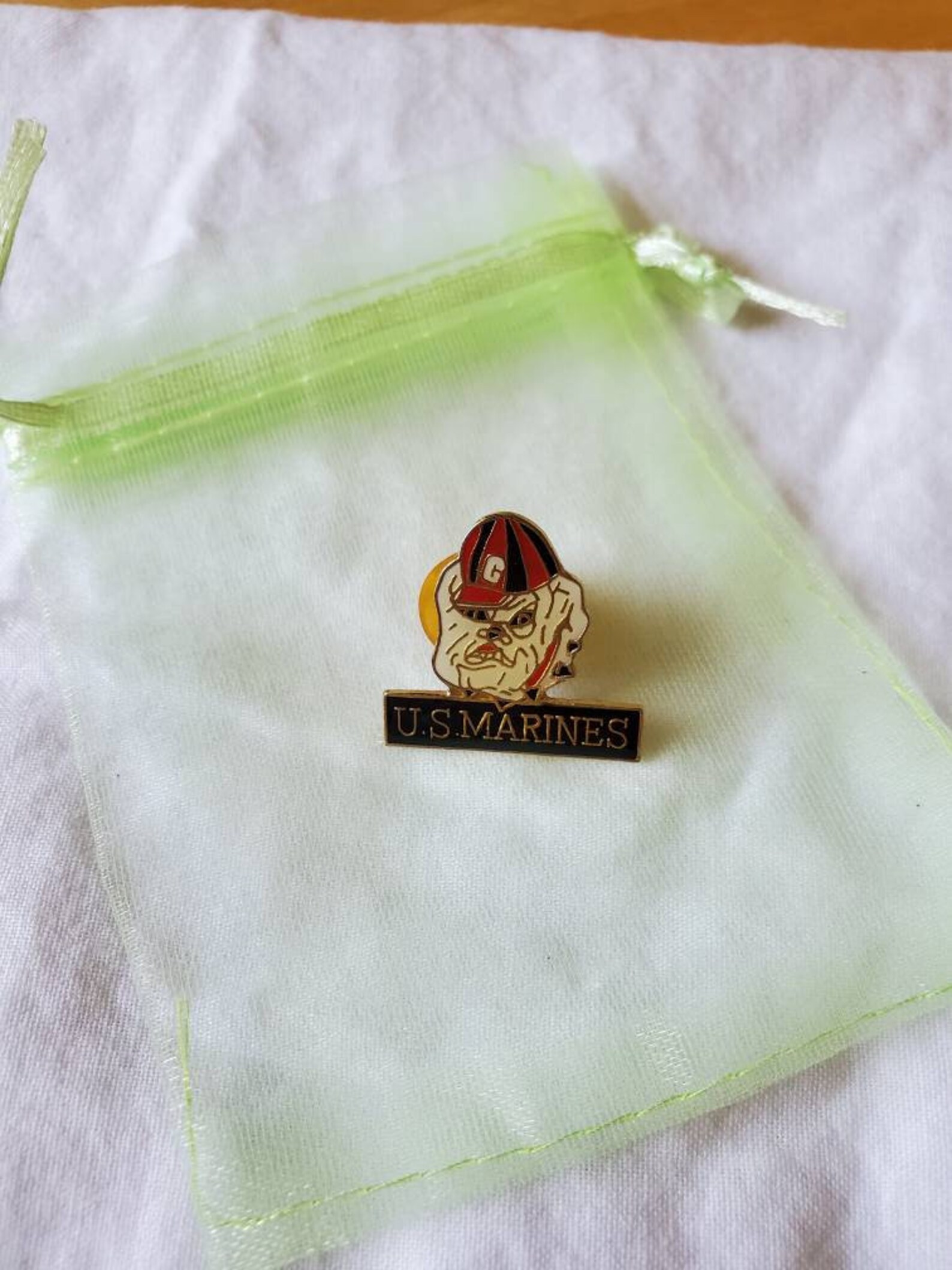U.S.M.C Bulldog Tac Pin Hat Pin Marines United States - Etsy
