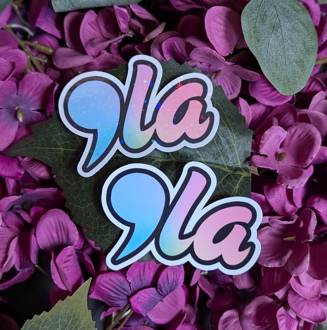 Comma La Stickers Kamala Harris Sticker Feminist Sticker Vinyl ...