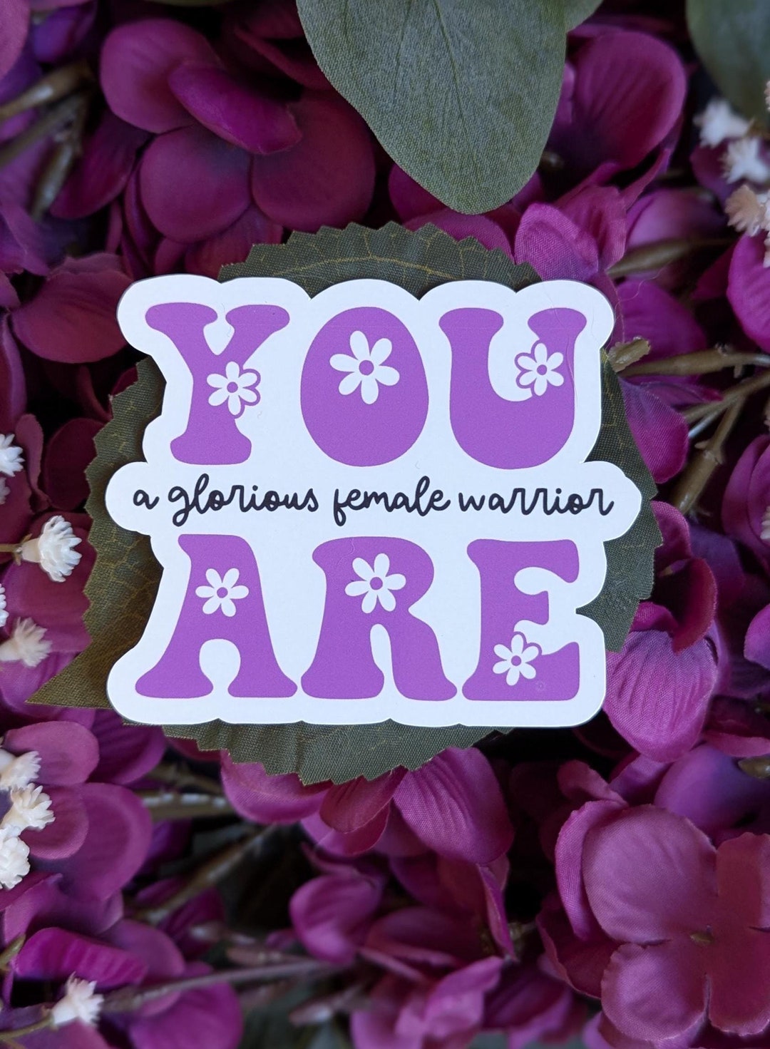 Glorious Female Warrior Sticker | Leslie Knope | Pawnee Goddess Sticker ...