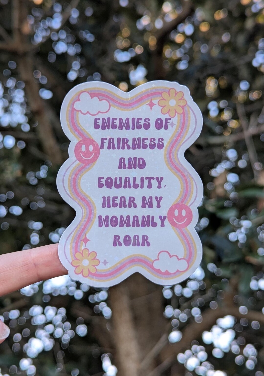Glorious Female Goddess Sticker | Leslie Knope Parks and Rec Sticker ...