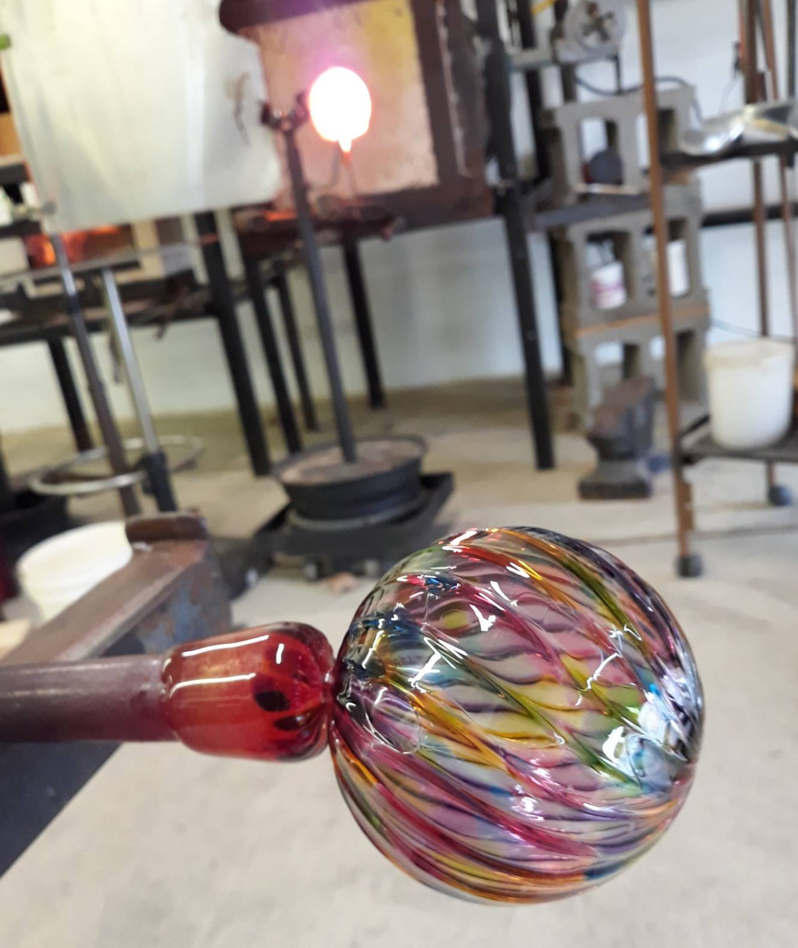Handblown Glass Ornament | Etsy