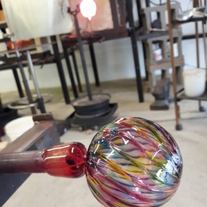 Handblown Glass Ornament | Etsy