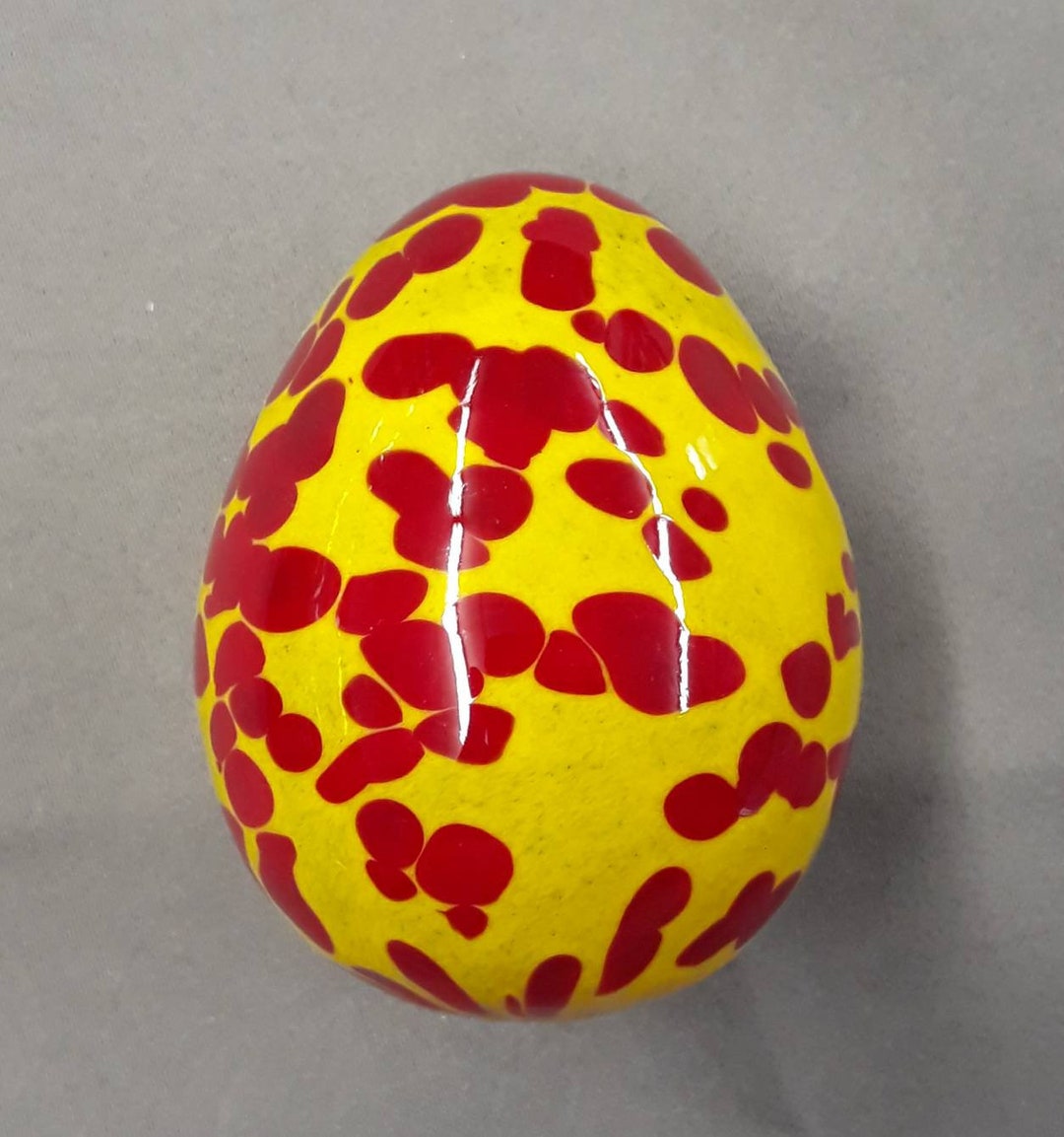 Solid Glass Egg, Tazza Glass, Sold by the Artist - Etsy