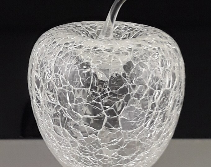 Handblown Art Glass Apple - Etsy