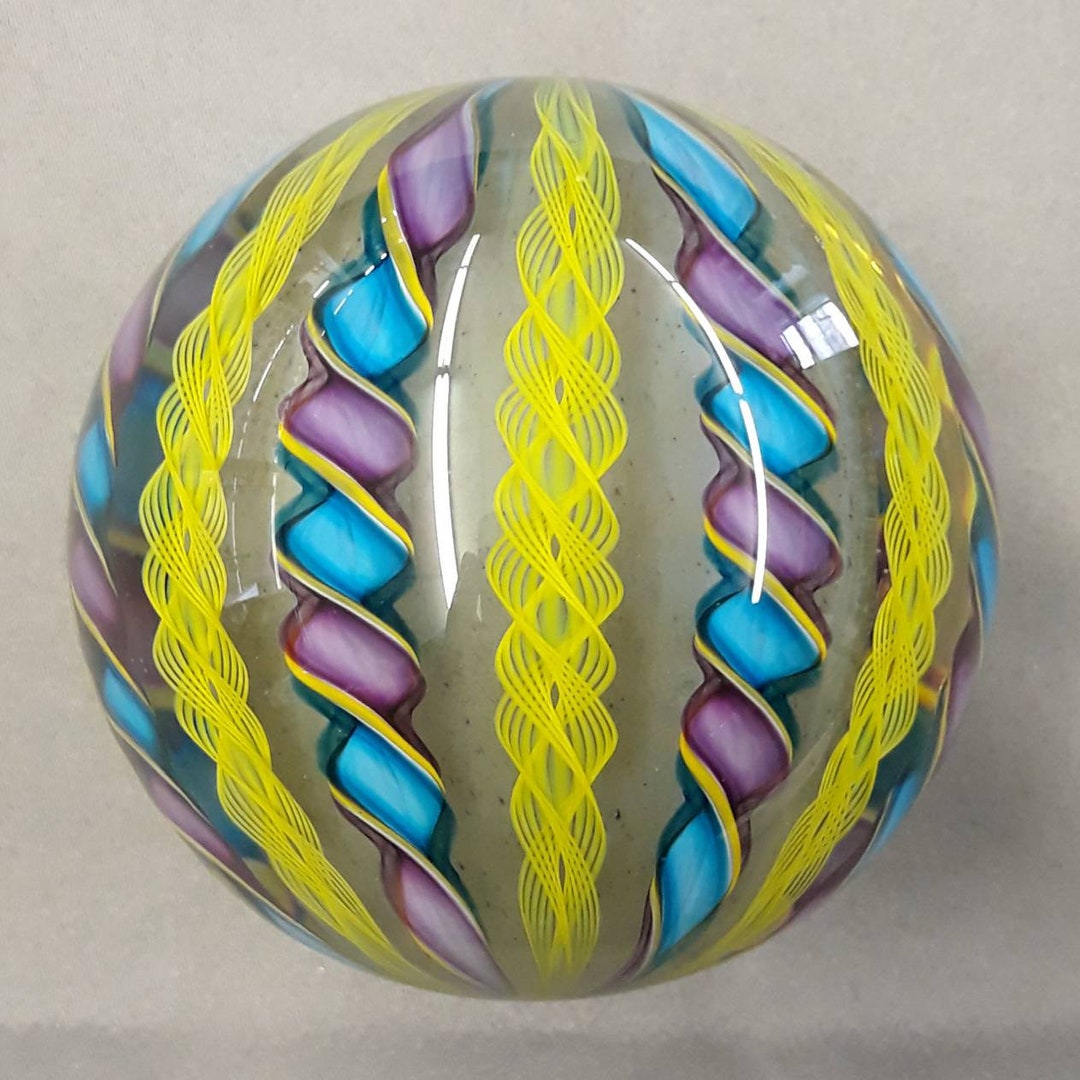 Large Handmade Glass Marble, Tazza Glass - Etsy