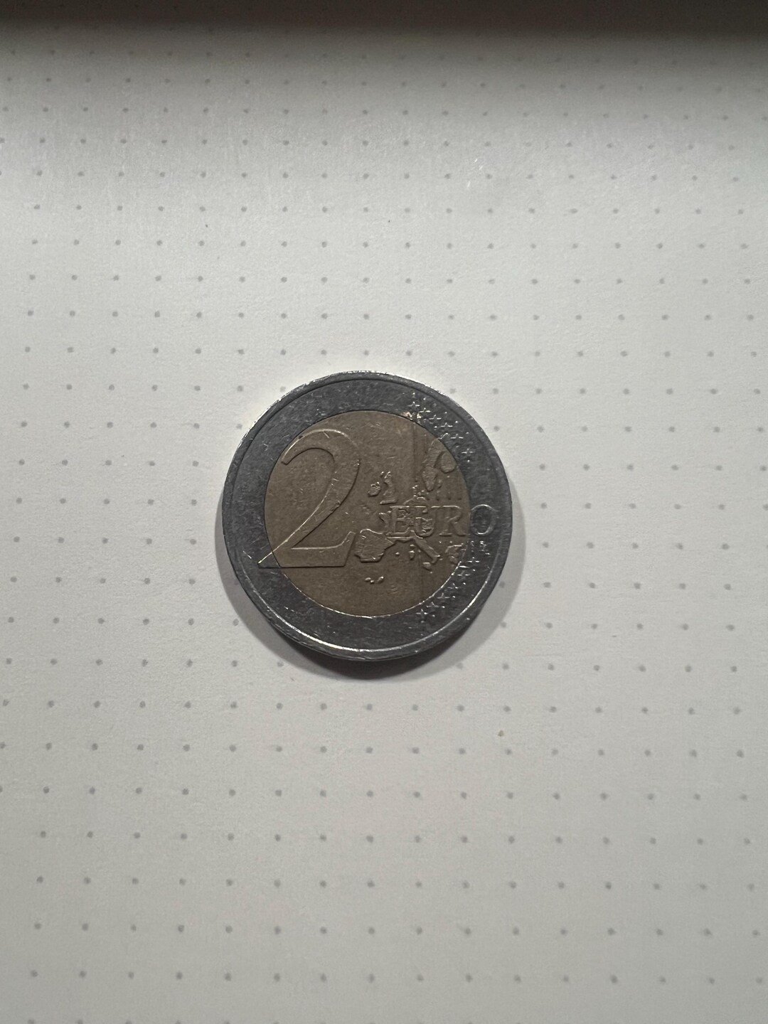 2 Euro Coin. Euro Coin. Two Euro Coin. Rare Coin. Coin. - Etsy