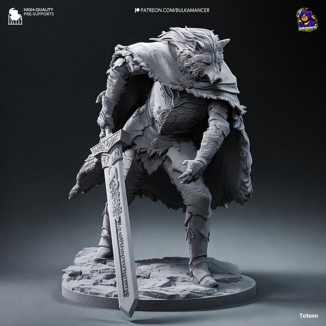 BLAIDD | ELDEN RING | 12k High Quality Resin Figure | Bulkamancer | 3d ...