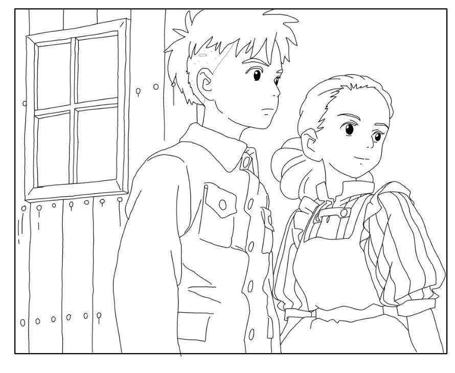 Studio Ghibli Coloring Pages- 46 Pack- Printable Coloring Pages ...