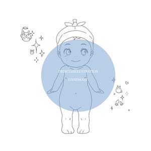 Studio Ghibli-inspired Sonny Angel Coloring Pages - Cute, Relaxing ...