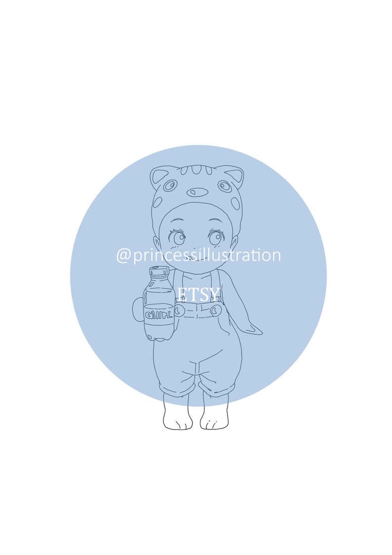 14 Adorable Sonny Angels Coloring Pages: Dive Into a World of Colors - Etsy