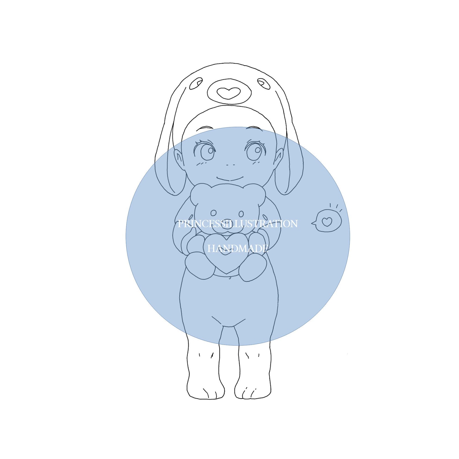 Coloriage sonny angel inspiration studio ghibli - lot de coloriages ...