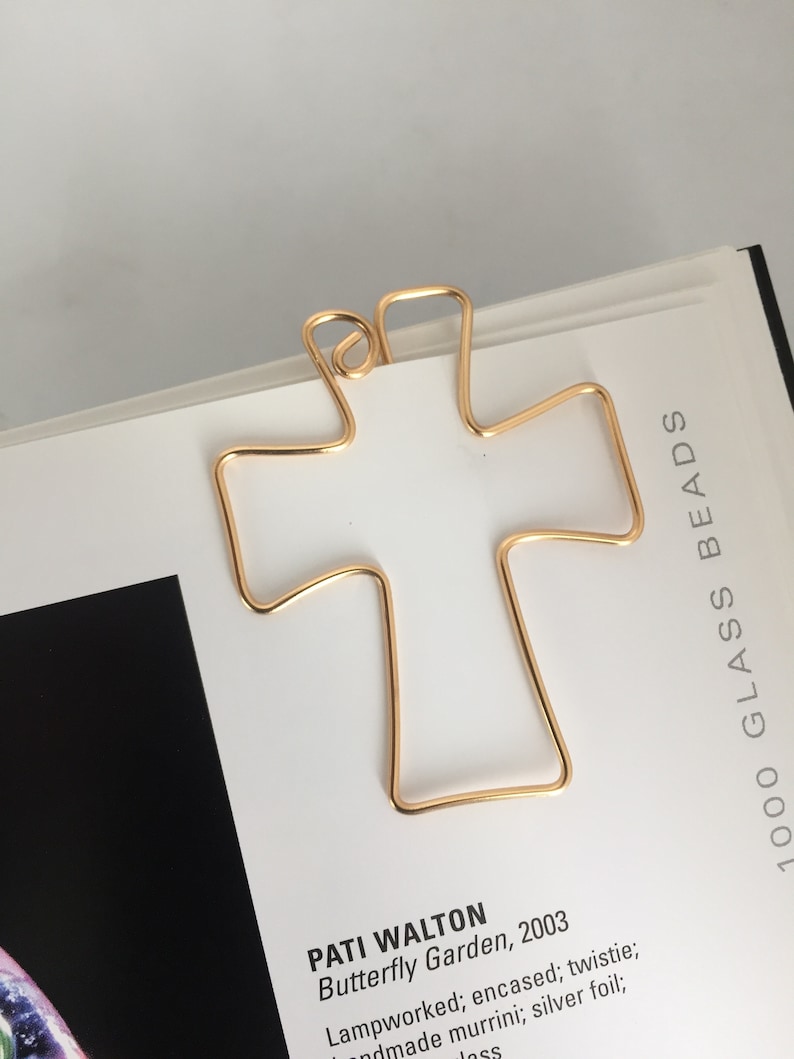 Cross Bookmark Religious Gift Simple Inexpensive Teacher - Etsy